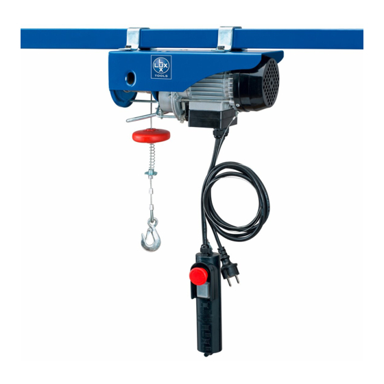 LUX TOOLS SZ-100/200 ORIGINAL INSTRUCTIONS MANUAL Pdf Download | ManualsLib