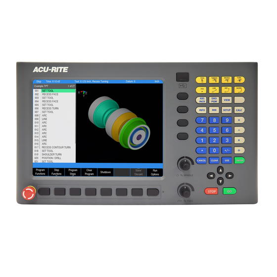 ACU-RITE TURNPWR USER MANUAL Pdf Download | ManualsLib
