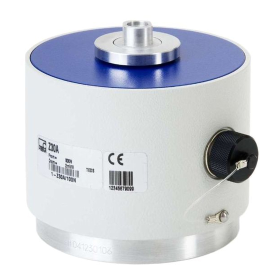 HBM Z30A MOUNTING INSTRUCTIONS Pdf Download | ManualsLib