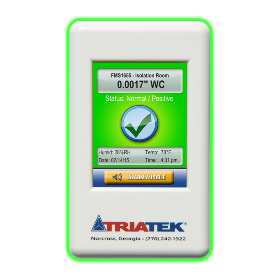 TRIATEK FMS-1655L INSTALLATION MANUAL Pdf Download | ManualsLib
