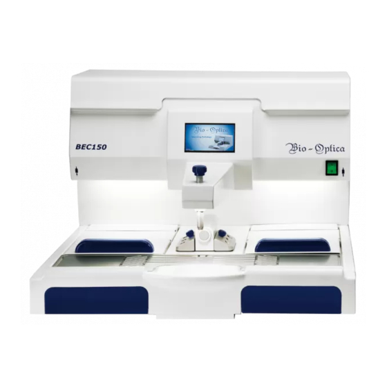 BIO-OPTICA BEC150 INSTRUCTIONS FOR USE MANUAL Pdf Download | ManualsLib