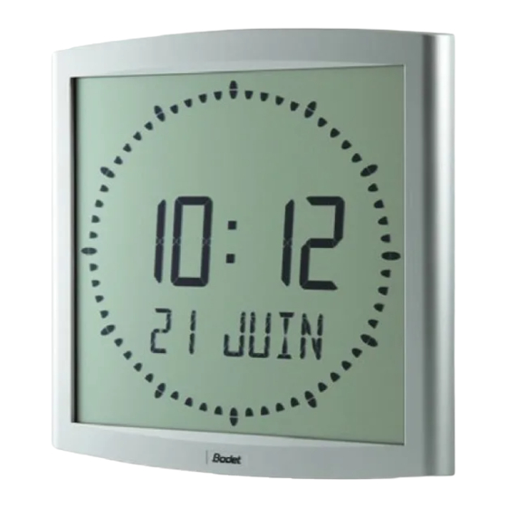 BODET CRISTALYS ELLIPSE INSTALLATION AND OPERATING INSTRUCTIONS MANUAL ...