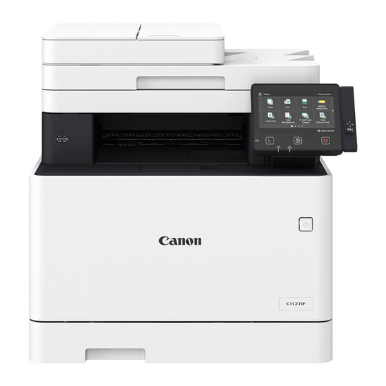 CANON C1127IF GETTING STARTED Pdf Download | ManualsLib