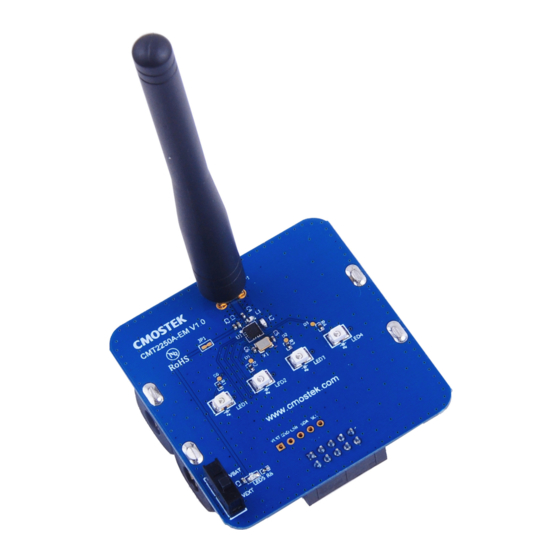 CMOSTEK CMT2250A CONFIGURATION MANUALLINES Pdf Download | ManualsLib