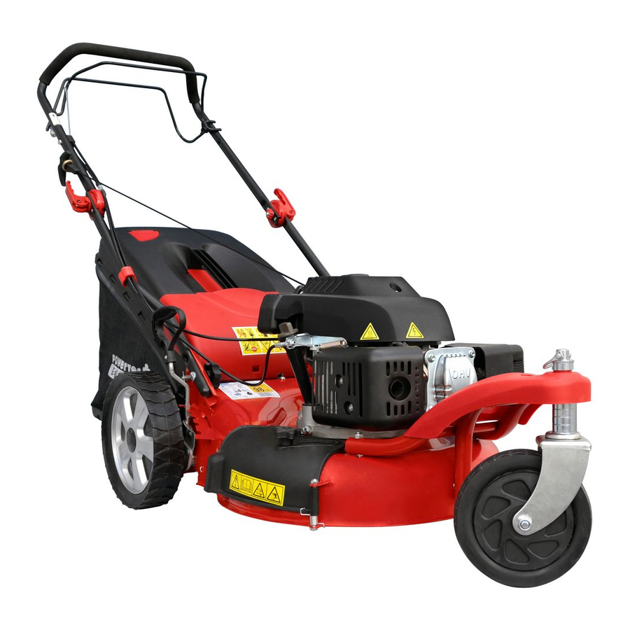 POWERTEC GARDEN BIG WHEELER 460 TRIKE TRANSLATION OF THE ORIGINAL ...