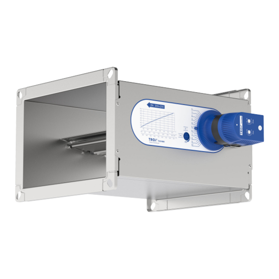 TROX TECHNIK CAV CONTROLLERS INSTALLATION MANUAL Pdf Download | ManualsLib