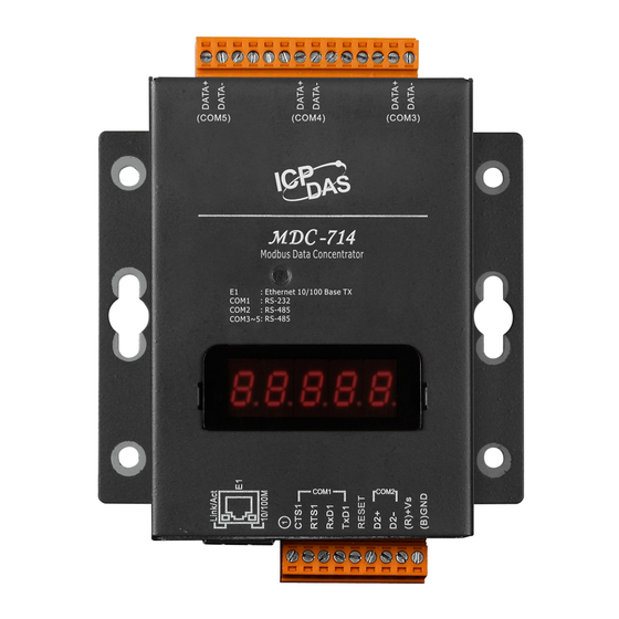 ICP DAS USA MDC-700 SERIES QUICK START Pdf Download | ManualsLib