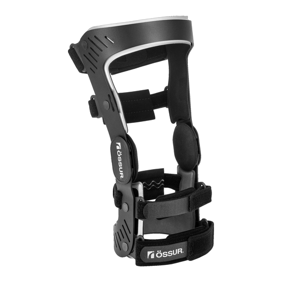 ÖSSUR REBOUND DUAL ST INSTRUCTIONS FOR USE MANUAL Pdf Download | ManualsLib