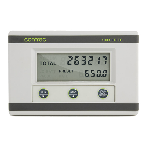 CONTREC 114D MANUAL Pdf Download | ManualsLib