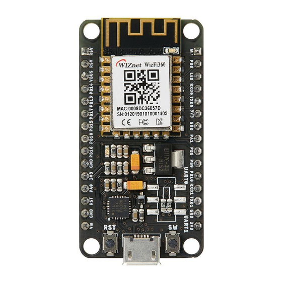 WIZNET WIZFI360 SERIES QUICK START MANUAL Pdf Download | ManualsLib