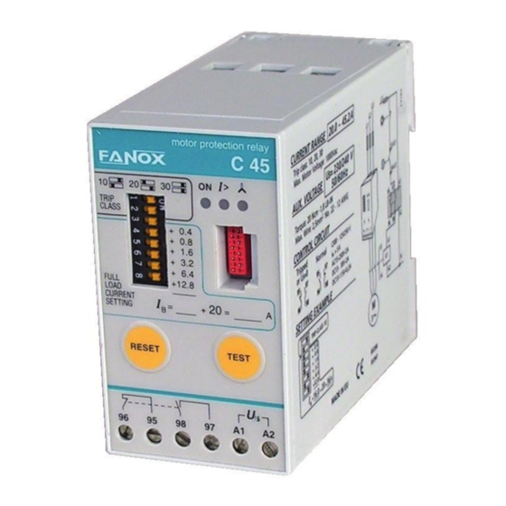 FANOX C 9 INSTALLATION AND ADJUSTMENT MANUAL Pdf Download | ManualsLib