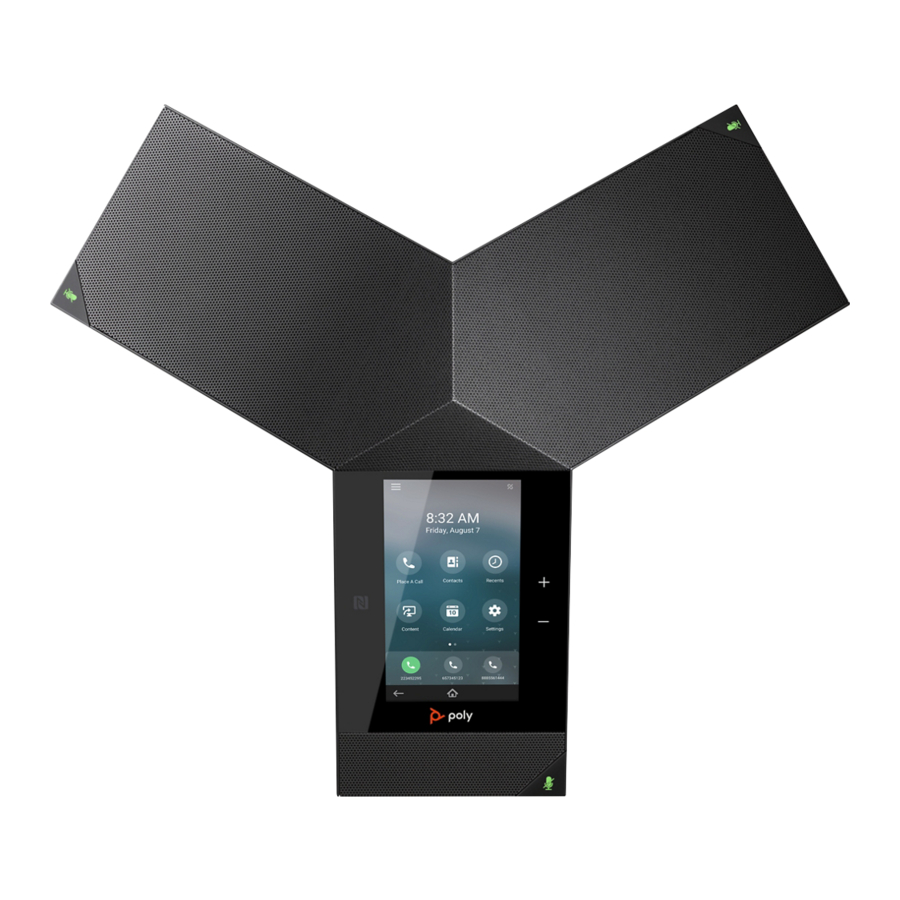 POLY TRIO 8500 USER MANUAL Pdf Download | ManualsLib