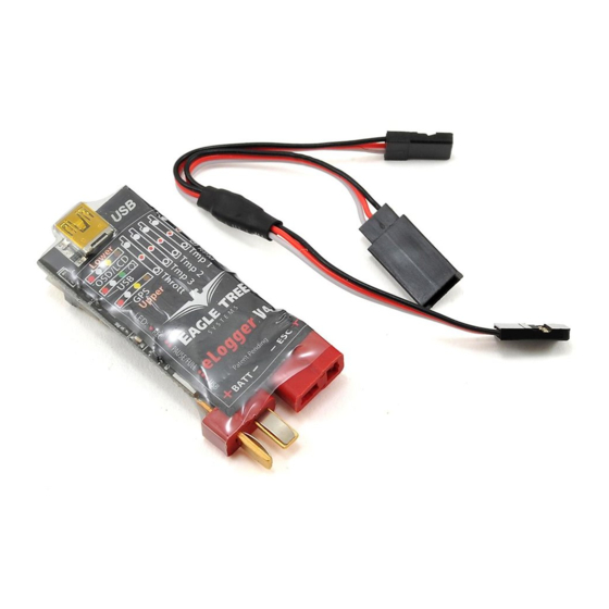 EAGLE TREE SYSTEMS ELOGGER V4 INSTRUCTION MANUAL Pdf Download | ManualsLib