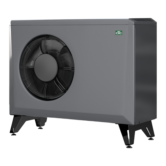 CTC UNION ECOAIR 400 INSTALLATION AND MAINTENANCE MANUAL Pdf Download | ManualsLib