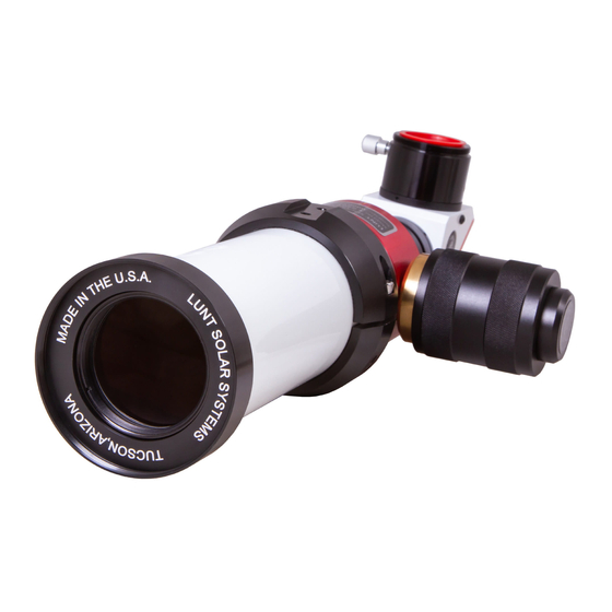 LUNT SOLAR SYSTEMS LS50THAPT MANUAL Pdf Download | ManualsLib