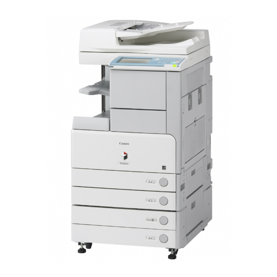CANON IR3245 NETWORK MANUAL Pdf Download | ManualsLib
