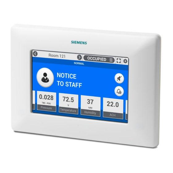 SIEMENS RPM SERIES INSTALLATION INSTRUCTIONS Pdf Download | ManualsLib
