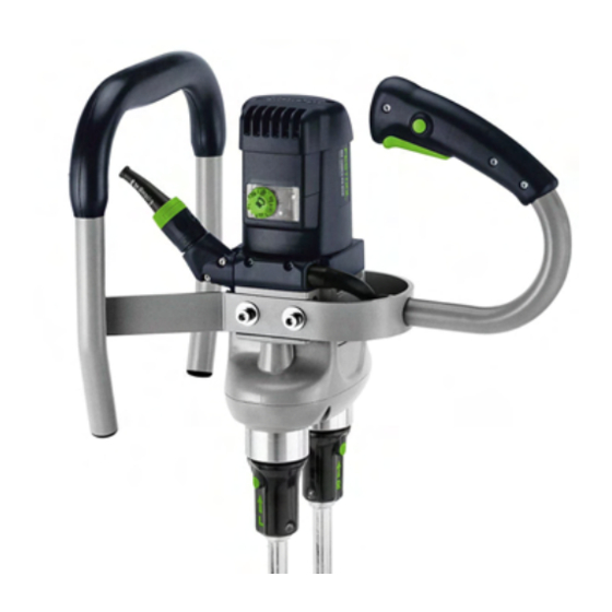 FESTOOL MX 1600/2 REQ DUO ORIGINAL INSTRUCTIONS MANUAL Pdf Download ...