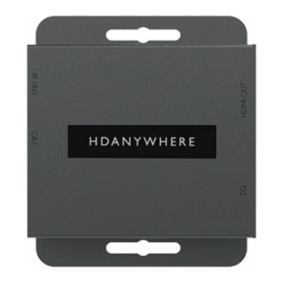 HDANYWHERE MHUB2K14 MANUAL Pdf Download | ManualsLib
