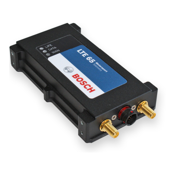 BOSCH LTE65 MANUAL Pdf Download | ManualsLib