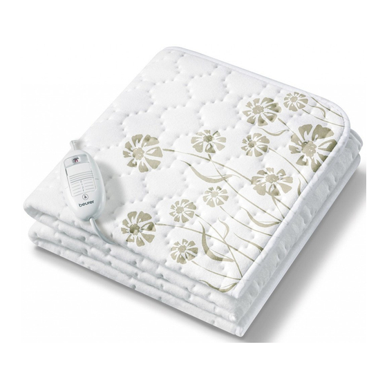 BEURER UB 60 XXL INSTRUCTIONS FOR USE MANUAL Pdf Download | ManualsLib