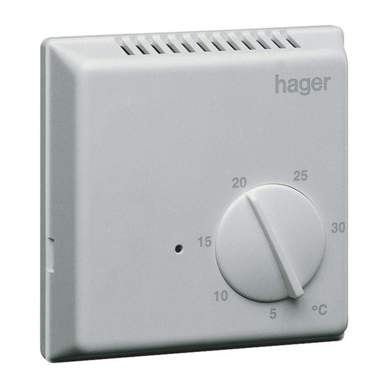 HAGER EK052 USER INSTRUCTION Pdf Download | ManualsLib