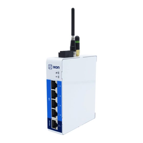IXON IXROUTER3 INSTALLATION MANUAL Pdf Download | ManualsLib