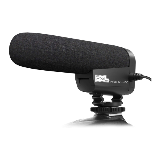 PIXEL VOICAL MC-550 INSTRUCTION MANUAL Pdf Download | ManualsLib