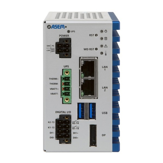 ASEM BM1 SERIES USER MANUAL Pdf Download | ManualsLib