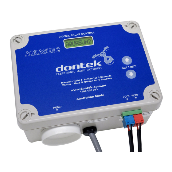 DONTEK V2-1 QUICK START MANUAL Pdf Download | ManualsLib
