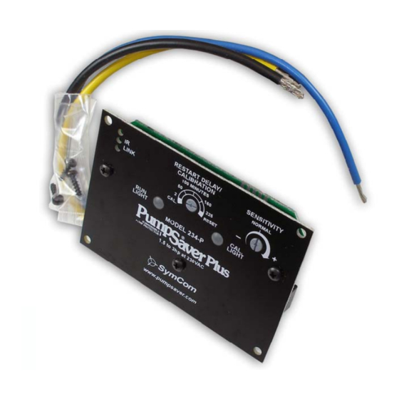 SYMCOM PUMPSAVER PLUS 234-P INSTALLATION INSTRUCTIONS MANUAL Pdf ...
