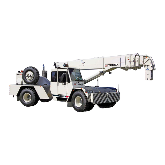 TEREX MAC 25 MANUAL Pdf Download | ManualsLib
