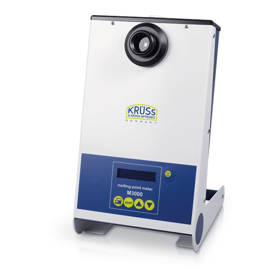 KRUSS M3000 USER MANUAL Pdf Download | ManualsLib