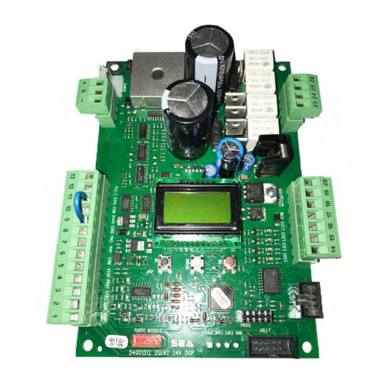 SEA USER 2 24V DG R1B ALL-IN MANUAL Pdf Download | ManualsLib