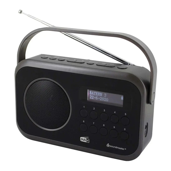 SOUNDMASTER DAB270 MANUAL Pdf Download | ManualsLib