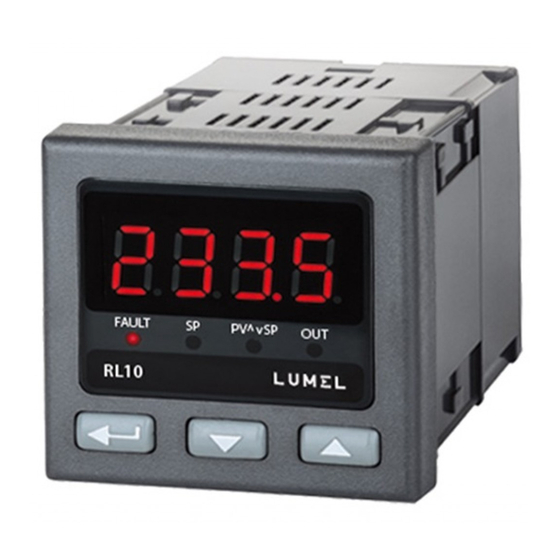 LUMEL RL10 USER MANUAL & QUICK START Pdf Download | ManualsLib