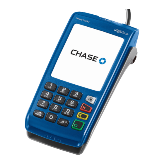 INGENICO DESK/5000 QUICK REFERENCE MANUAL Pdf Download | ManualsLib