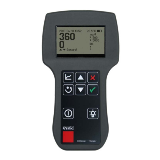 CERLIC BLANKET TRACKER MANUAL Pdf Download | ManualsLib