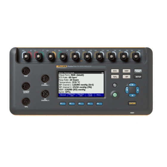 FLUKE BIOMEDICAL PROSIM 8 SERIES GETTING STARTED MANUAL Pdf Download ...