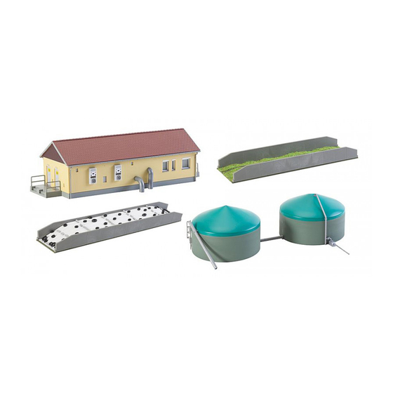 FALLER BIOGAS PLANT INSTRUCTIONS MANUAL Pdf Download | ManualsLib