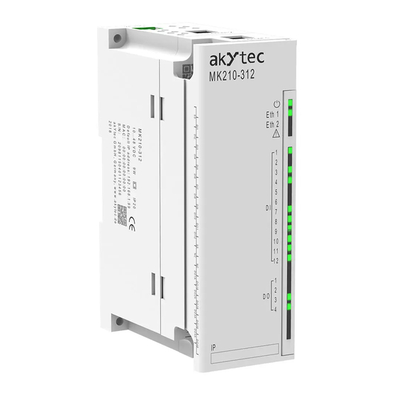 AKYTEC MK210-312 USER MANUAL Pdf Download | ManualsLib