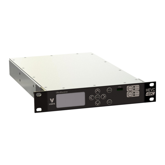 VISLINK ULTRARECEIVER USER MANUAL Pdf Download | ManualsLib