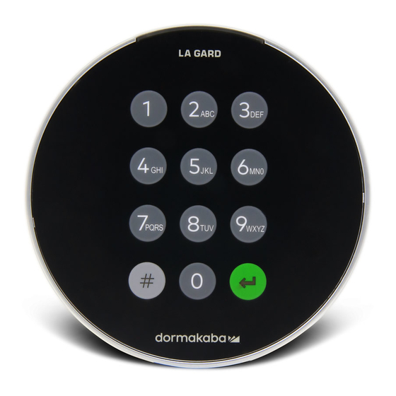 DORMAKABA LA GARD 700 SERIES USER MANUAL Pdf Download | ManualsLib