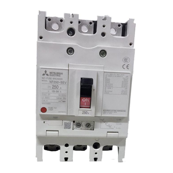 MITSUBISHI ELECTRIC NF250-SEV INSTRUCTION MANUAL Pdf Download | ManualsLib