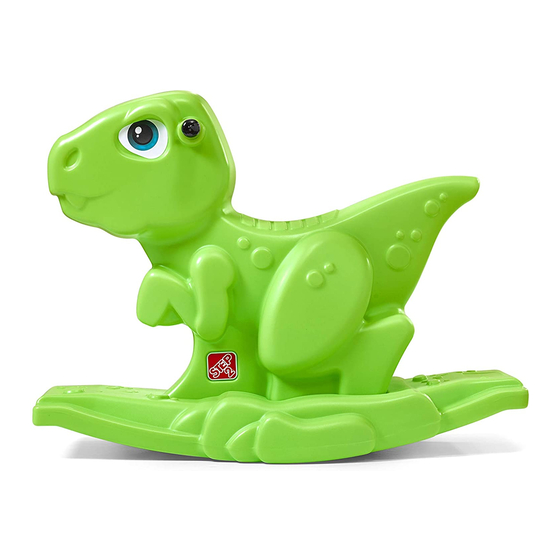 STEP2 DINO ROCKER 4971 QUICK START MANUAL Pdf Download | ManualsLib