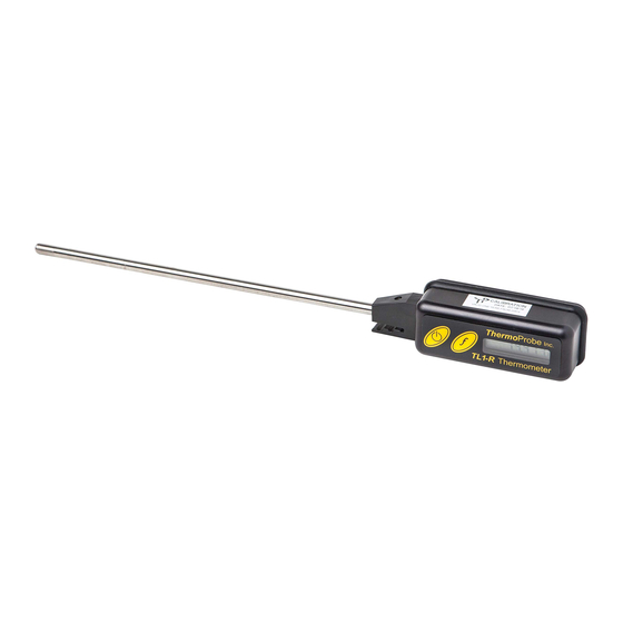 THERMOPROBE TL1 SERIES INSTRUCTIONS MANUAL Pdf Download | ManualsLib