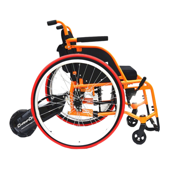 CHAMP MOBILITY CHAMPDRIVER USER MANUAL Pdf Download | ManualsLib