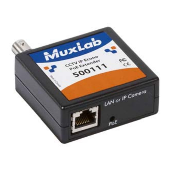 MUXLAB 500080 QUICK INSTALLATION MANUAL Pdf Download | ManualsLib