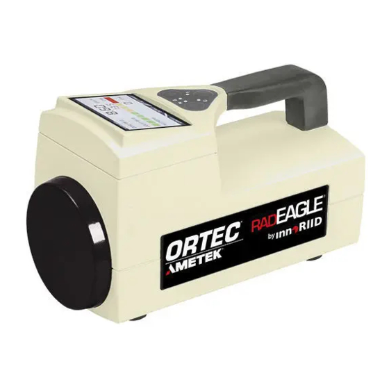 ORTEC RADEAGLE USER MANUAL Pdf Download | ManualsLib