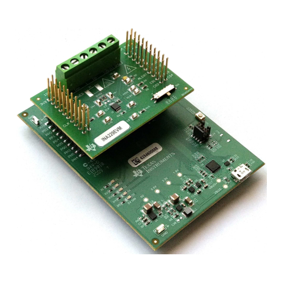TEXAS INSTRUMENTS INA228EVM USER MANUAL Pdf Download | ManualsLib